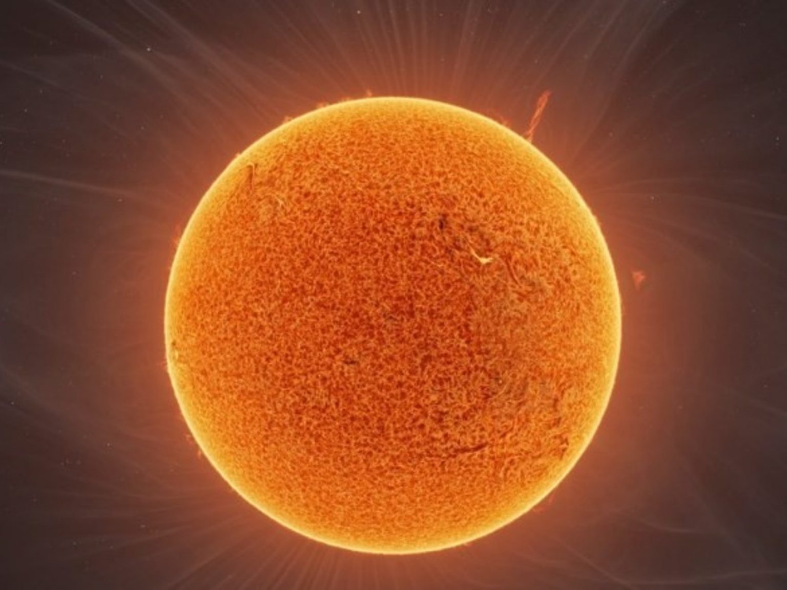 Dos astrofotógrafos toman una nueva foto del Sol increíblemente ...